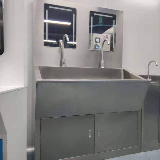 Medical Scrub Sink – SUS304 Stainless Steel Handwashing Station