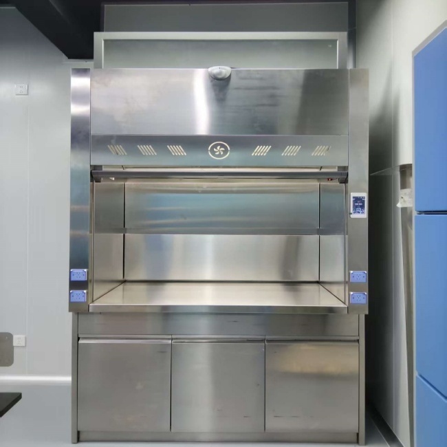 Stainless Steel Fume Hood | FFU & Cleanroom Integration | Factory Direct