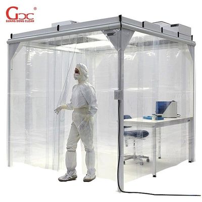 Pharmaceutical 30㎡ Area FFU Class 1K Prefab Cleanroom