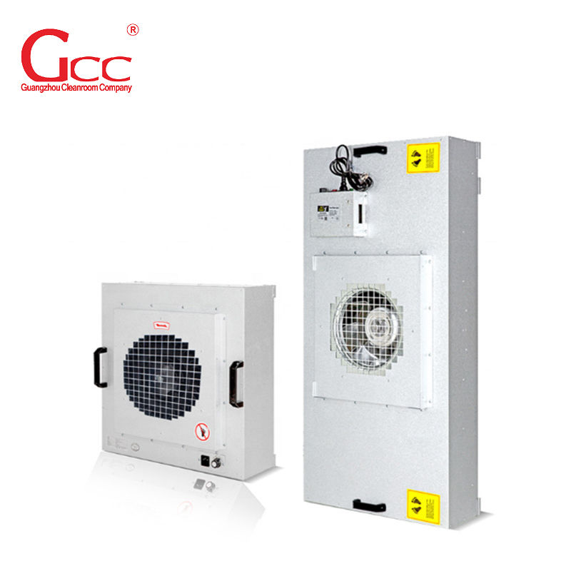 CE Standard Integrated Cleanroom Fan Filter Unit 3 Levels Adjustable