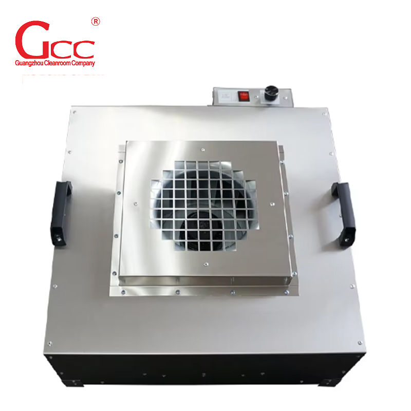 class 1000 HEPA Filter Ceiling Module , 100W Ffu Fan Filter