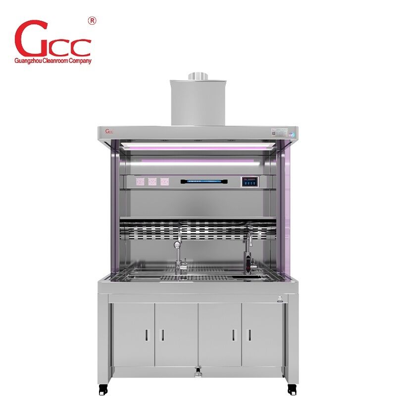 Stainless Steel Grossing Station with Ventilation & UV