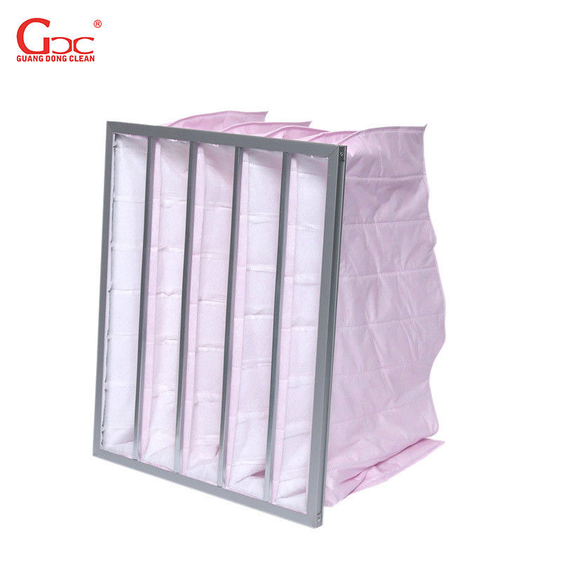 Medium Effect 1700m3/H F6 F7 Fiberglass Bag Filter