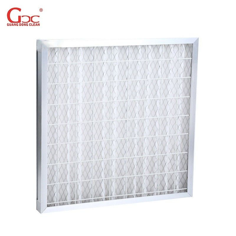 F8 F9 0.97m2 Cleanroom Air Filter With Synthetic Fiber Aluminum Frame