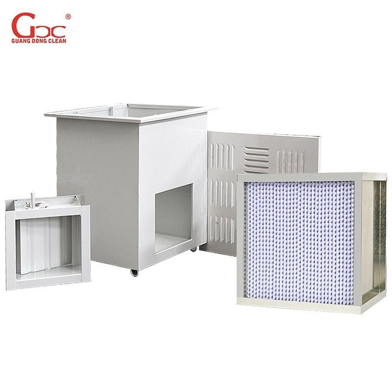 High Efficient 500m3/h Air Filter Outlet With Partition CE approved