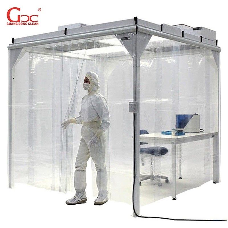 Pharmaceutical 30㎡ Area FFU Class 1K Prefab Cleanroom
