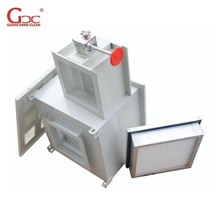 Powder Coating Cleanroom Hepa Filter Box / Hepa Filter Diffuser