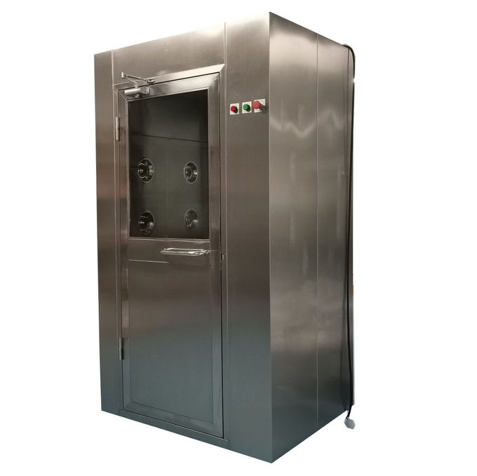 Portable Air Shower Stainless Steel 750 Watt Two People Cleanroom Air ...