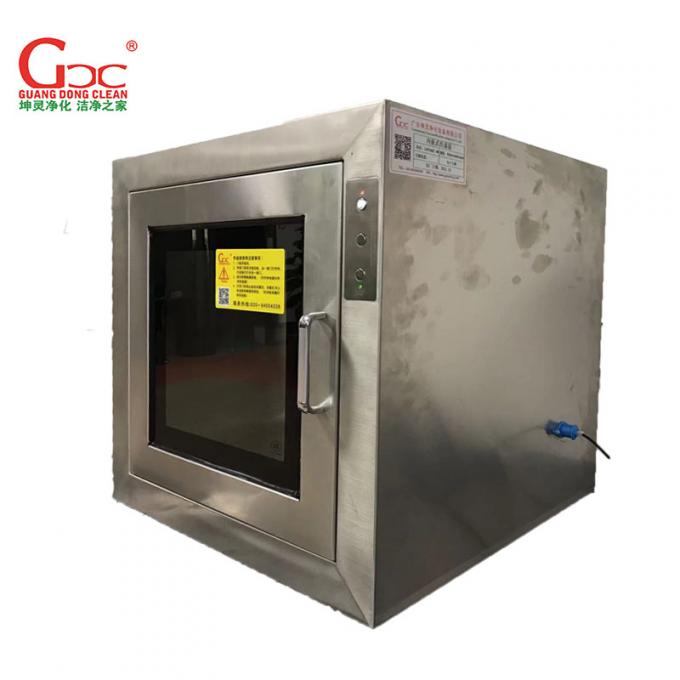 Biological Laboratory Cleanroom Pass Box Electronic Interlock Pass Box