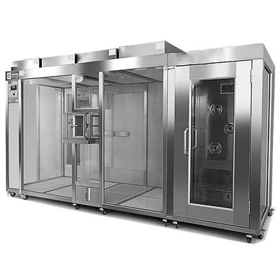 Simple 220V 50HZ Modular Cleanroom Systems With Anti Static Curtain